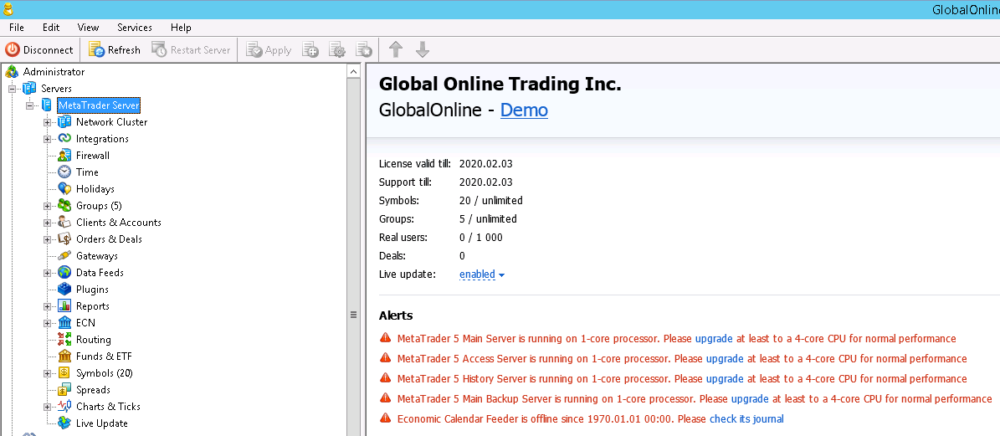 MetaTrader 5 Administrator 安裝說明 - 青禾金融資訊